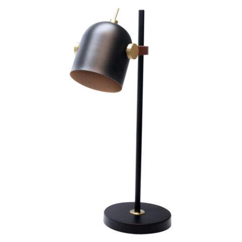 Leath Straight Arm Lamp - Interiors
